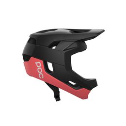 POC Fahrradhelm "Otocon" in Schwarz/ Rot - 45% | Größe 48-52 cm | Damen-outdoor-ausruestung