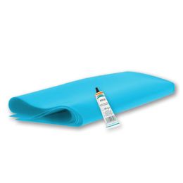 Evolution Schwimmbadfolie Reparatur-Set in Hellblau