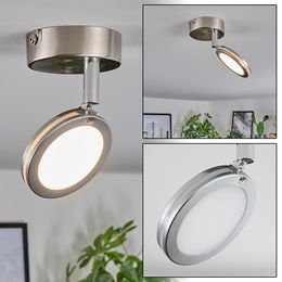 hofstein Sarnadinha Deckenleuchte LED Nickel-Matt, 1-flammig