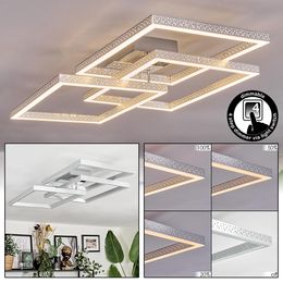 hofstein Binor Deckenleuchte LED Chrom, 1-flammig