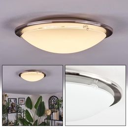 hofstein Brena Deckenleuchte LED Nickel-Matt, 1-flammig