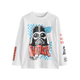 next Shirt 'Star Wars' Jungen Gr&ouml;&szlig;e 98 azur / blutrot / schwarz / wei&szlig;
