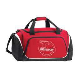 multifanshop Sporttasche - D&uuml;sseldorf - Meine Fankurve - Druck wei&szlig; - Tasche