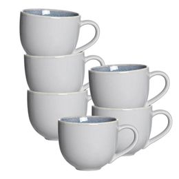 Ritzenhoff & Breker Ritzenhoff & Breker Kaffeebecher Skagen Stone 440 ml 6er Set