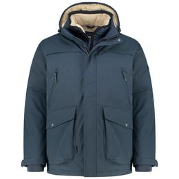 Gro&szlig;e Gr&ouml;&szlig;en s.Oliver Fieldjacket, wasserabweisend Farbe blau Gr&ouml;&szlig;e: 4XL