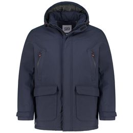 Große Größen S4 Jackets Funktionsparka mit Stretch, wasserdicht Farbe marine Größe: 3XL