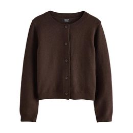 next Strickjacke M&auml;dchen Gr&ouml;&szlig;e 168 schoko