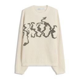Bershka Pullover Herren Gr&ouml;&szlig;e XS oliv / offwhite