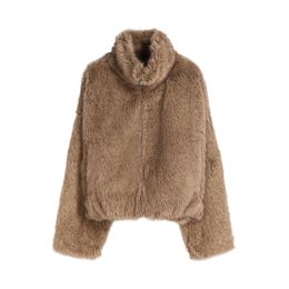 Bershka Jacke Damen Gr&ouml;&szlig;e M dunkelbeige