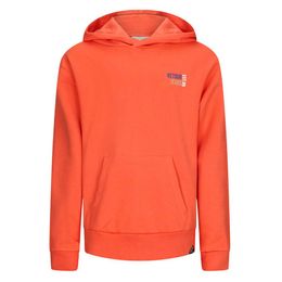 Retour Hoodie "William" in Orange - 64% | Gr&ouml;&szlig;e 122/128 | Kinder-sweatshirts-jacken