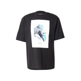 Jordan T-Shirt 'BRK AJ11 AD' Herren Gr&ouml;&szlig;e XXL opal / neonblau / schwarz / wei&szlig;