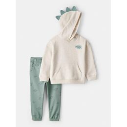 Carter's carter's 2tlg. Outfit in Grau/ Grün - 41% | Größe 92 | Kinder-sweatshirts-jacken