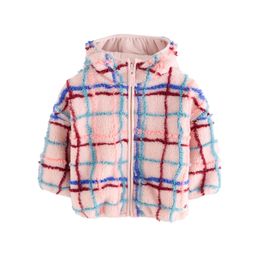 next Fleecejacke M&auml;dchen Gr&ouml;&szlig;e 98 mischfarben / pink