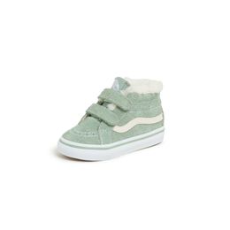 Vans Sneaker 'Sk8-Mid' Jungen Gr&ouml;&szlig;e 25 pastellgr&uuml;n / wei&szlig;