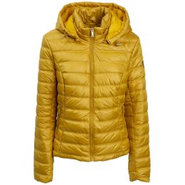 Influencer Jacke Damen Gr&ouml;&szlig;e XL curry Winterjacke