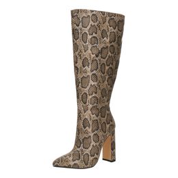 Buffalo Stiefel 'July' Damen Gr&ouml;&szlig;e 38 sand / braun / schwarz Winterschuhe