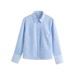 next Bluse 'Essential' Damen Gr&ouml;&szlig;e XL hellblau / wei&szlig;