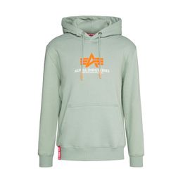 Alpha Industries Sweatshirt Herren Gr&ouml;&szlig;e L mint / schwarz / wei&szlig;