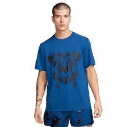 Nike Rise 365 Dri-FIT Running Division Top Bekleidung Herren blau