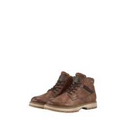 Tom Tailor Herren Wasserdichte Schnürstiefeletten, braun, Uni, Gr. 45