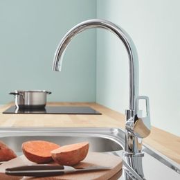 Grohe BauLoop Küchenarmatur, schwenkbar, 31368001,