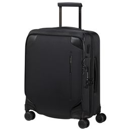 Weichgepäck-Trolley Samsonite "SPLENDIX, verschiedene Größen", Gr. B/H/T: 40cm x 55cm x 23cm 42 l, schwarz, Nylon, unifarben, Koffer, Reisegepäck Koffer groß TSA Schloss Volumenerweiterung
