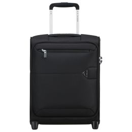 Weichgepäck-Trolley Samsonite "UPRIGHT 45/16 UNDERSEATER", Gr. B/H/T: 35 x 45 x 20 29, schwarz, Polyester, unifarben, Koffer, Handgepäck-Koffer, Reisekoffer, Koffer, Weichschalenkoffer, Trolley