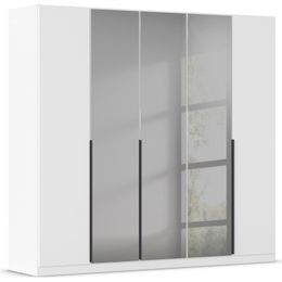 Drehtürenschrank INOSIGN BY RAUCH "Schlafzimmerschrank BESTSELLER Kleiderschrank Schrank Garderobe FERRIS", weiß (alpinweiß), B:226cm H:210cm T:54cm, Holzwerkstoff, Schränke, Kleiderschrank mit Spiegel in den Ausführungen BASIC/CLASSIC/PREMIUM