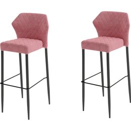 Barhocker Essentials "Louis", rosa, B:50cm H:105cm T:47cm, Hocker