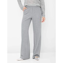 5-Pocket-Hose Brax "Style MAINE", Damen, Gr. 36, Normalgrößen, grau, 54% Polyester, 44% Viskose, 2% Elasthan, Hosen