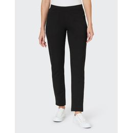 Sweathose Joy Sportswear "SWEATHOSE SHERYL", Damen, Gr. 38, N-Gr, schwarz, Stoff, Obermaterial: 96% Baumwolle, 4% Elasthan, unifarben, Hosen