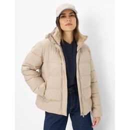 Steppjacke Brax "Style ZERMATT", Damen, Gr. 36, beige, Web, 100% Polyester, Jacken