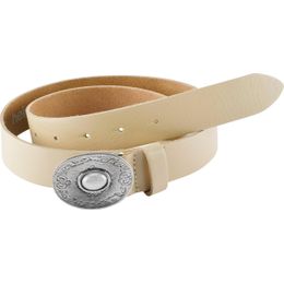 Heine Damen Gürtel sesam Größe 115