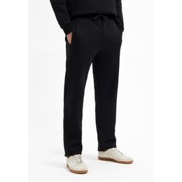 Sweathose NO EXCESS "NO EXCESS Sweatpants Pants Relax Fit Brushed Inside", Herren, Gr. L, schwarz, 70% Baumwolle, 30% Polyester, Hosen