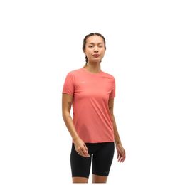Hoka One One Hoka Airolite Run Short Sleeve Bekleidung Damen rot