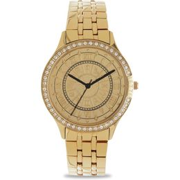 JETTE Analog Watch female Gold size One Size