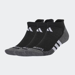 Funktionssocken adidas Performance "PRF CC C LOW 3P", Herren, Gr. L (43/45), schwarz-weiß (schwarz, weiß), Obermaterial: 55% Polyester, 42% Baumwolle, 2% Elasthan, 1% sonstige Fasern, Socken