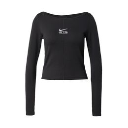 Nike Sportswear Shirt 'Air' Damen Gr&ouml;&szlig;e S schwarz / wei&szlig;