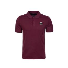 K by KARL LAGERFELD Karl Lagerfeld Poloshirt Herren Gr&ouml;&szlig;e M bordeaux / wei&szlig;