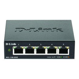 DLink Deutschland 5-Port Gigabit SmartSwitch Layer2 DGS-1100-05V2/E)