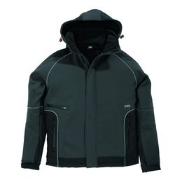 FHB Softshell-Jacke Walter Gr.M anthrazit-schwarz 96%PES/4%Elasthan 380 g/qm (78518-1220-M)