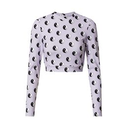 ABOUT YOU x Sofia Tsakiridou Shirt 'Thea ' female size XL Lilac / Black / White