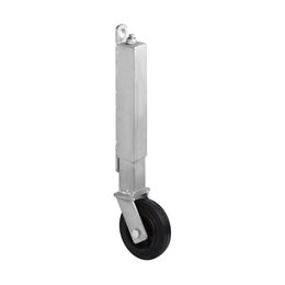 BS Rollen Tor-Rolle E30 Ø 100mm zum Anschrauben Gummi, schwarz (E30.100)
