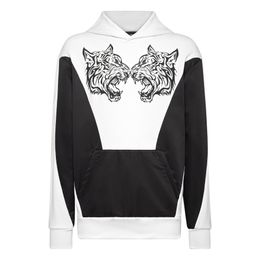 Plein Sport Sweatshirt 'Tiger' Herren Gr&ouml;&szlig;e M schwarz / wei&szlig;