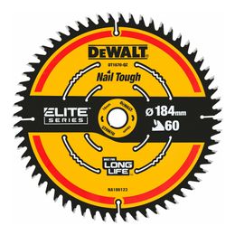 Dewalt ELITE Kreiss&auml;geblatt 184/16 mm 60Z (DT1670-QZ)