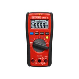 BENNING Multimeter0,0001-1000 V AC/DC Voltsensor TRUE RMS inkl.Schutzrahm.Batterie MM6-2 (044087)