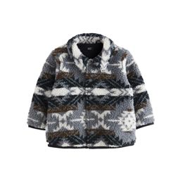 next Jacke Jungen Gr&ouml;&szlig;e 74 navy / grau / wei&szlig;