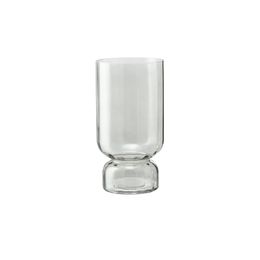 HOME STORY Vase grau Glas Ma&szlig;e (cm): H: 34 &Oslash;: 18.0 &raquo; M&ouml;bel Kraft