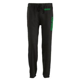 multifanshop Jogginghose - M&ouml;nchengladbach - Bund & Seite - Druck gr&uuml;n - Trainingshose