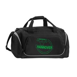 multifanshop Sporttasche - Hannover - Meine Fankurve - Druck grün - Tasche